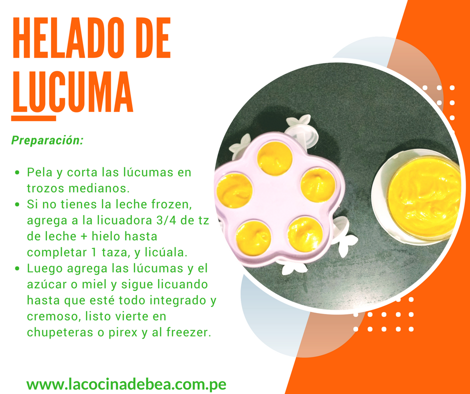 Helado de Lúcuma – Hecho en Casa